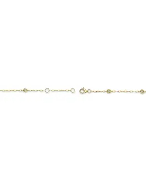 MOON & MEADOW 14k Yellow Diamond Chain Bracelet