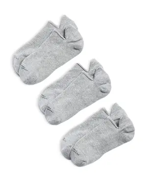 MARCOLIANI MILANO Invisible Socks Pack Of 3 - Silver Grey