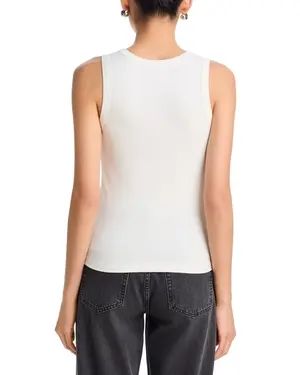 PERFECTWHITETEE Mallory Luxe Tank Top