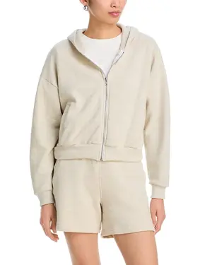 PERFECTWHITETEE Sean French Terry Zip Hoodie