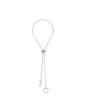 Prada Metal Keychain