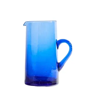 VERVE CULTURE Moroccan Cone Jug - Blue