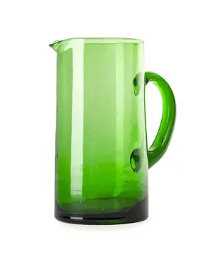 VERVE CULTURE Moroccan Cone Jug - Green