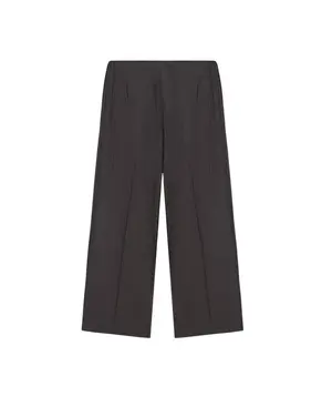 NOCTURNE Wide-leg Fluid Pants - Anthracite