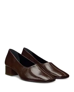 REFORMATION Inez Pumps - Espresso