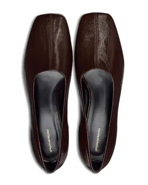 REFORMATION Inez Pumps - Espresso