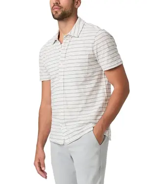 Paige Carillo Striped Short Sleeve Shirt
