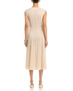 A.REN Sleeveless Lace Midi Dress