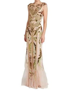 Temperley London Frill Evening Dresses