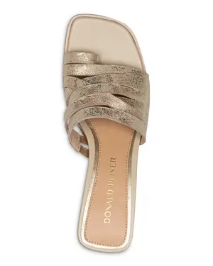 DONALD PLINER Mid Dress Mule Sandals