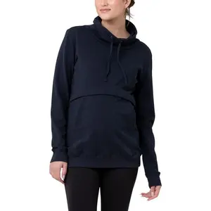 RIPE MATERNITY Joey Nursing Jumper With Funnel Neck And Drawstring