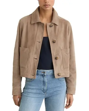 Reiss Zip Up Outerwear For Women