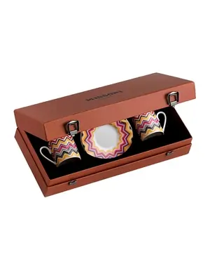 Missoni Marrakech Coffee Cup & Saucer, Set Of 2 - Multicolor