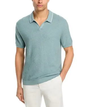 Marine Layer Greyson Sweater Polo - Slate