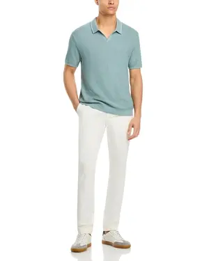 Marine Layer Greyson Sweater Polo - Slate
