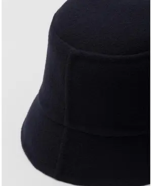 Prada Velour Bucket Hat - Blue