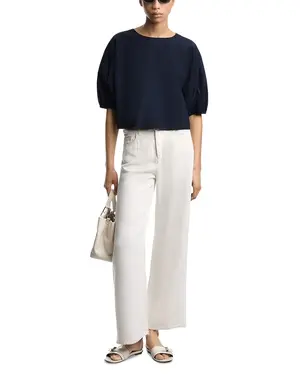 Emporio Armani Wide Leg Pants