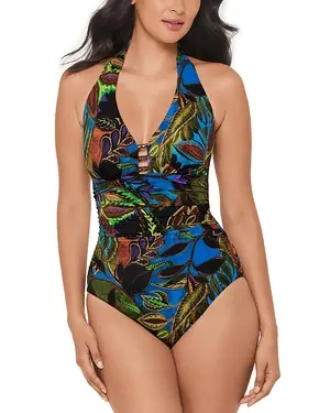 Miraclesuit Theia One Piece Swimsuit - Blue Multi