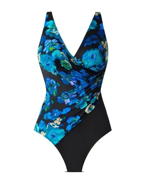 Miraclesuit Secret Garden Oceanus One Piece Swimsuit