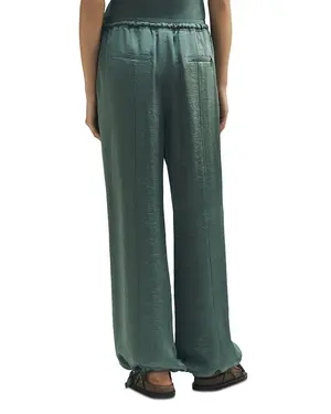 Marella Acetate Wide-leg Pants