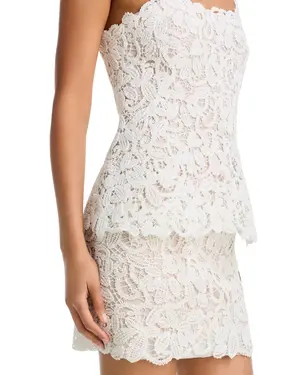 Simkhai Rylin Lace Dress - Ivory