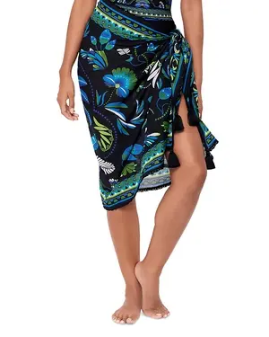 Magicsuit Taj Mahal Pareo Cover Up - Black/multi