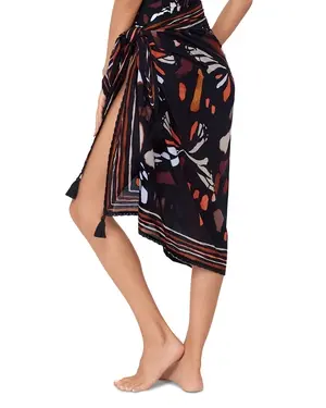 Magicsuit Chrysalis Pareo Cover Up - Black/multi