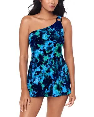 Magicsuit One Piece Swim Dress - Blue Multi