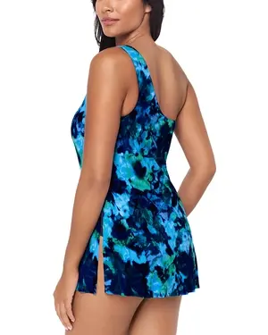 Magicsuit One Piece Swim Dress - Blue Multi