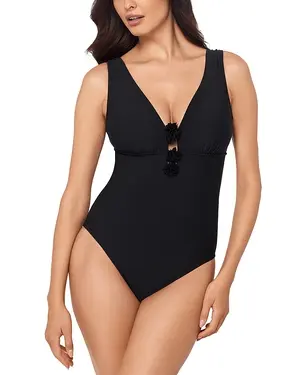 Magicsuit Magicsuit Solid Wallis One Piece Swimsuit Black