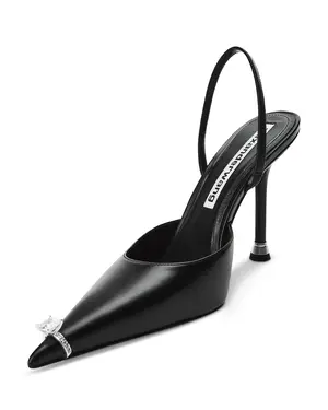 Alexander Wang Akilita 105 Slingback Pumps - Black