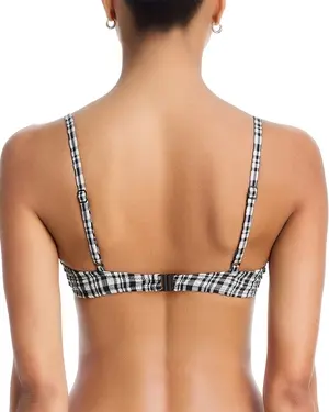 Solid & Striped The Daphne Bikini Top - Noir