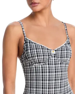 Solid & Striped The Taylor One Piece Swimsuit - Noir