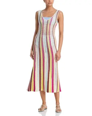 Solid & Striped The Velmira Cover Up Dress - Symi Stripe