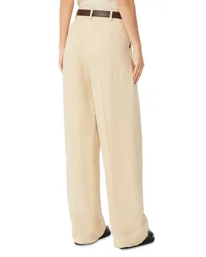 Max Mara Belted Wide Leg Pants