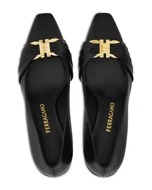 FERRAGAMO Tillya 70 Pumps - Nero