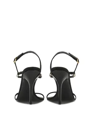 FERRAGAMO Estea 95 Chain Detail Sandals