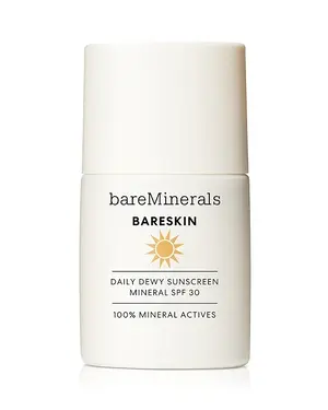 BareMinerals® Bareskin Daily Dewy Sunscreen Mineral Spf 30 1 Oz - Sheer Medium Deep