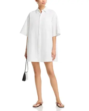 ATM Anthony Thomas Melillo Poplin Shirtdress