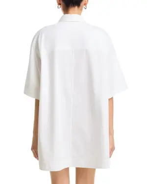 ATM Anthony Thomas Melillo Poplin Shirtdress