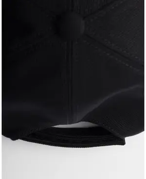 Prada Drill Baseball Cap - Black