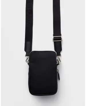 Prada Re-nylon And Saffiano Leather Smartphone Case