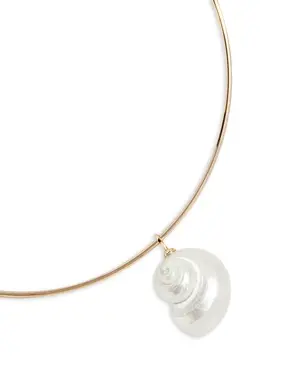 Baublebar Santana Shell Collar Necklace