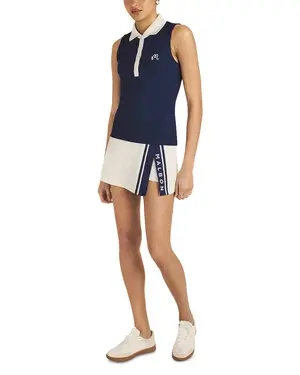 MALBON Claudia Sleeveless Polo Shirt