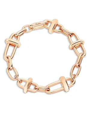 Pomellato 18k Rose Iconica Open Link Bracelet - Gold