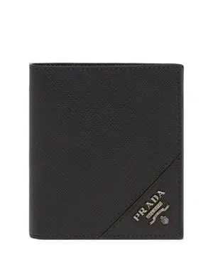 Prada Saffiano Leather Wallet - Black