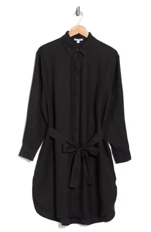 JAMES PERSE Linen Shirtdress