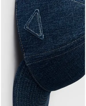 Prada Denim Baseball Cap - Blue