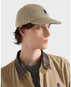 Prada Gabardine Baseball Cap - Neutral