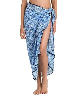 La Blanca Costa Azul Sarong Cover Up - Blue